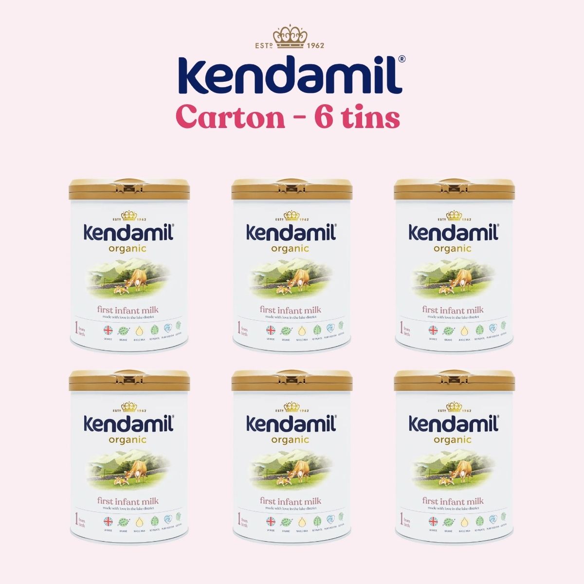 Organic Baby Milk | First Infant Milk | Infant Formula | Kendamil ...